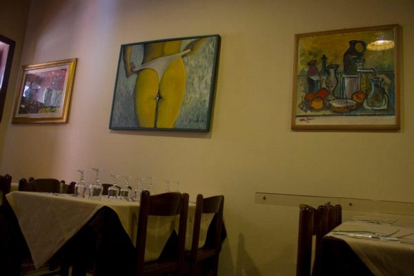 Inappropriate Restaurant Decor - An American in Rome