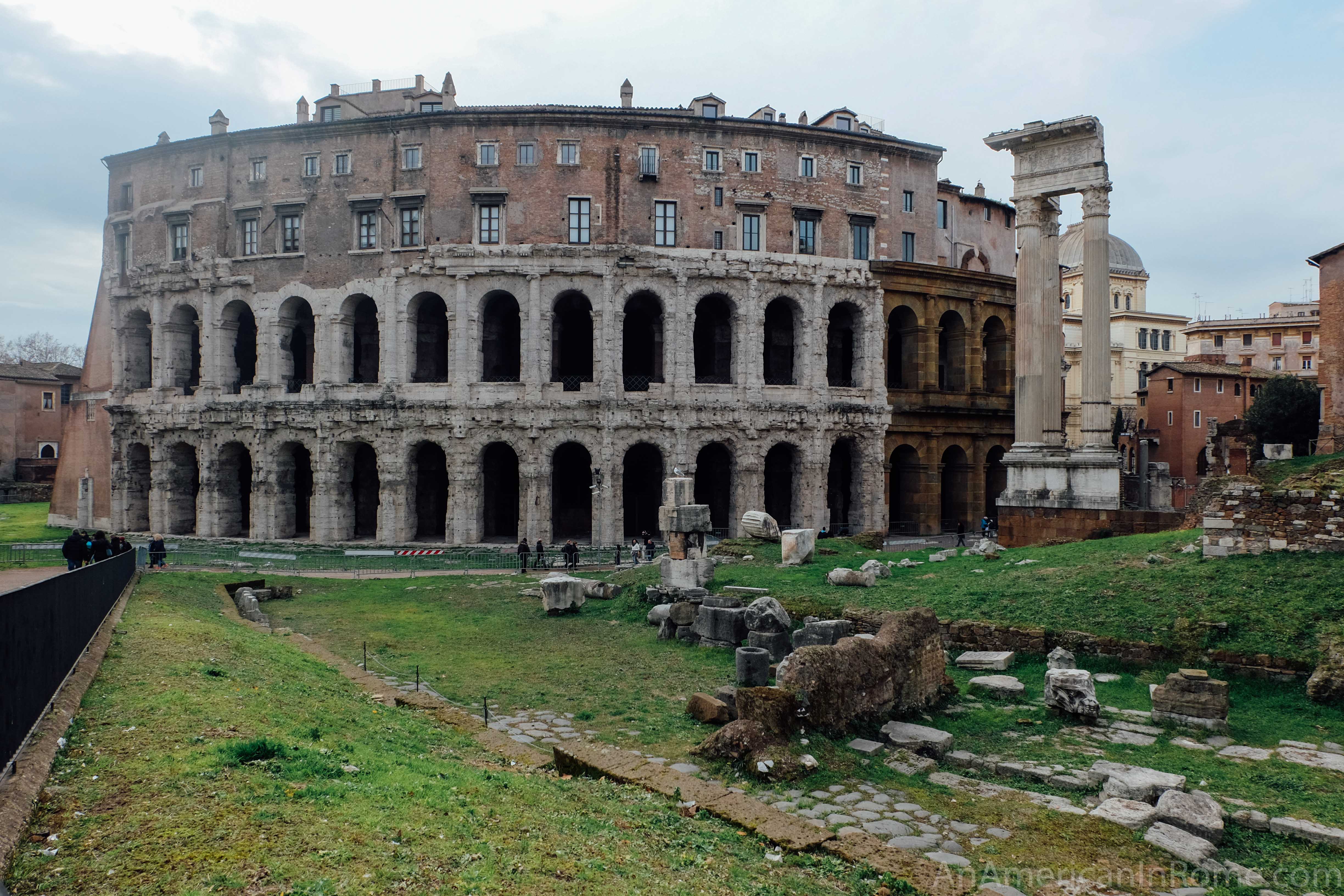 Teatro Di Marcello The Theater Of Marcellus In Rome An American In Rome Teatro Di Marcello The Theater Of Marcellus In Rome An American In Rome